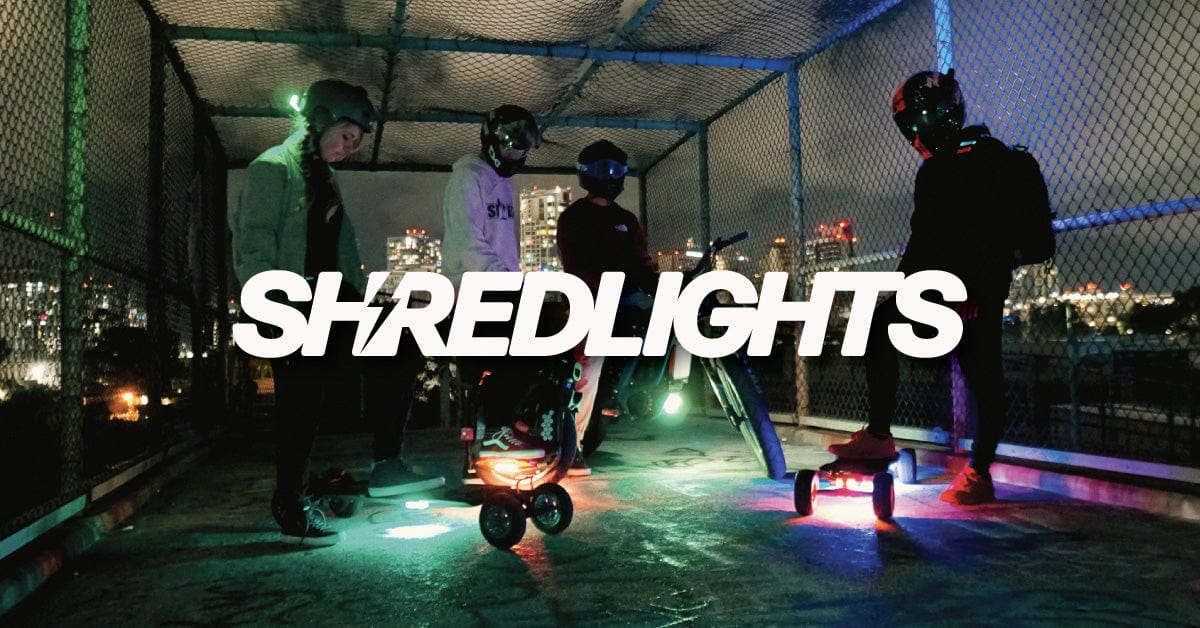 LED Skateboard, Helmet, and Bike Lights | ShredLights